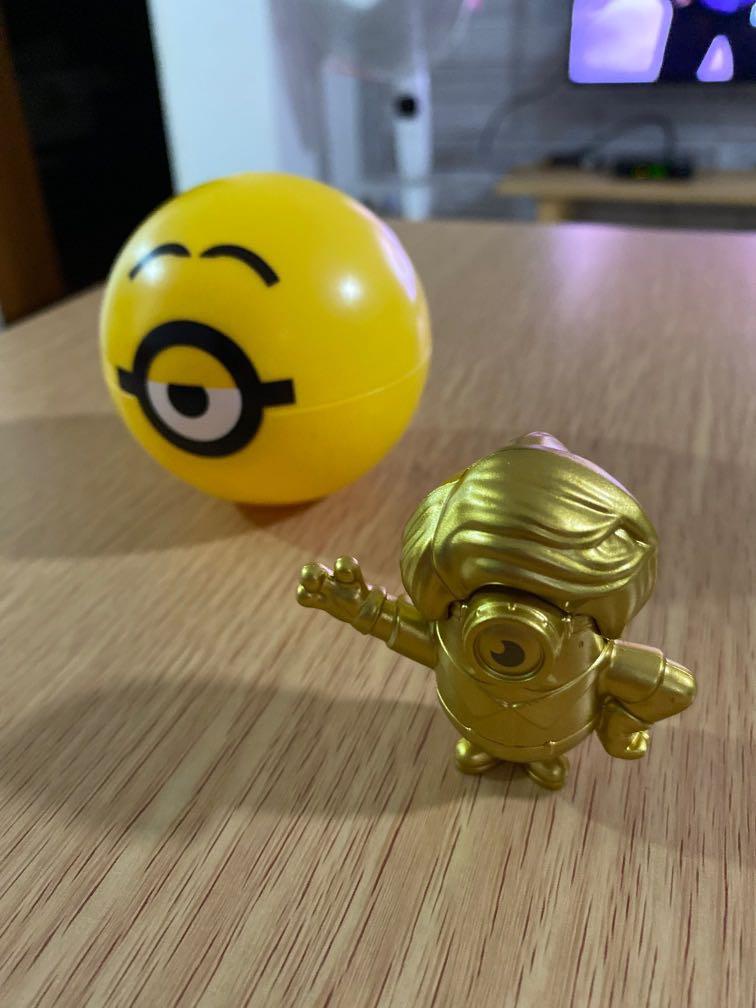 #27 Golden Minion McDonalds, Hobbies & Toys, Toys & Games on Carousell