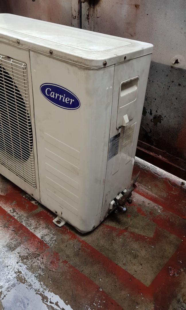 2.5HP Carrier Split Type Aircon, TV & Home Appliances, Air Conditioning ...
