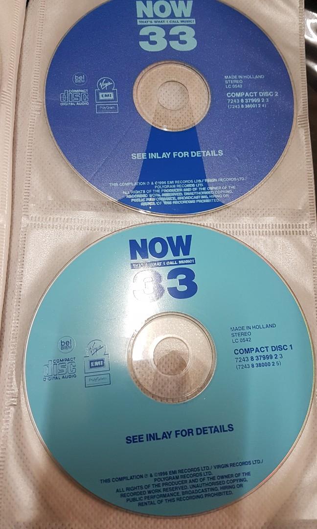 Cd only Now 33 ori Emi that what i call music album 2cd, Hobbies & Toys, Music & Media, CDs ...