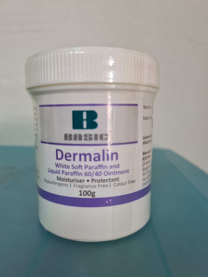Dermalin 100g, Health & Beauty, Face & Skin Care on Carousell