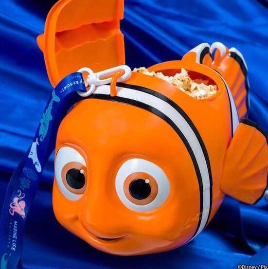 Disney Finding Nemo Popcorn Bucket / Container, Hobbies & Toys ...