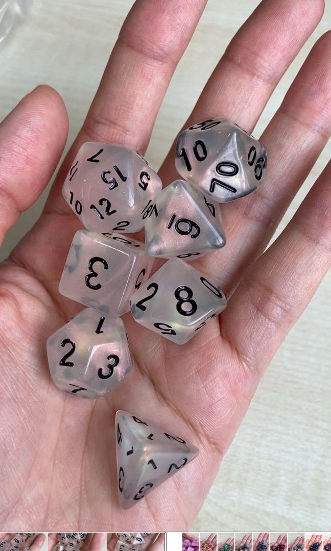 Divination RPG dice set for Dungeons and Dragons, Pathfinder | DIE HARD ...