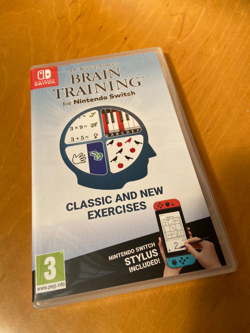Dr. Kawashima's Brain Training - Nintendo Switch, Video Gaming, Video ...