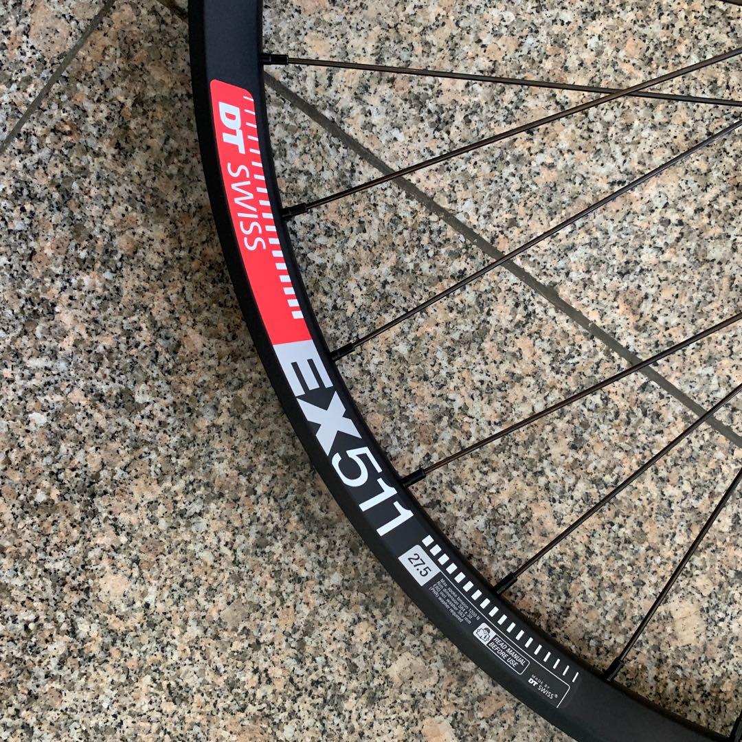DT SWISS EX511 Rims MTB mountain bike wheelset 27.5" with Fastace DH820 ...