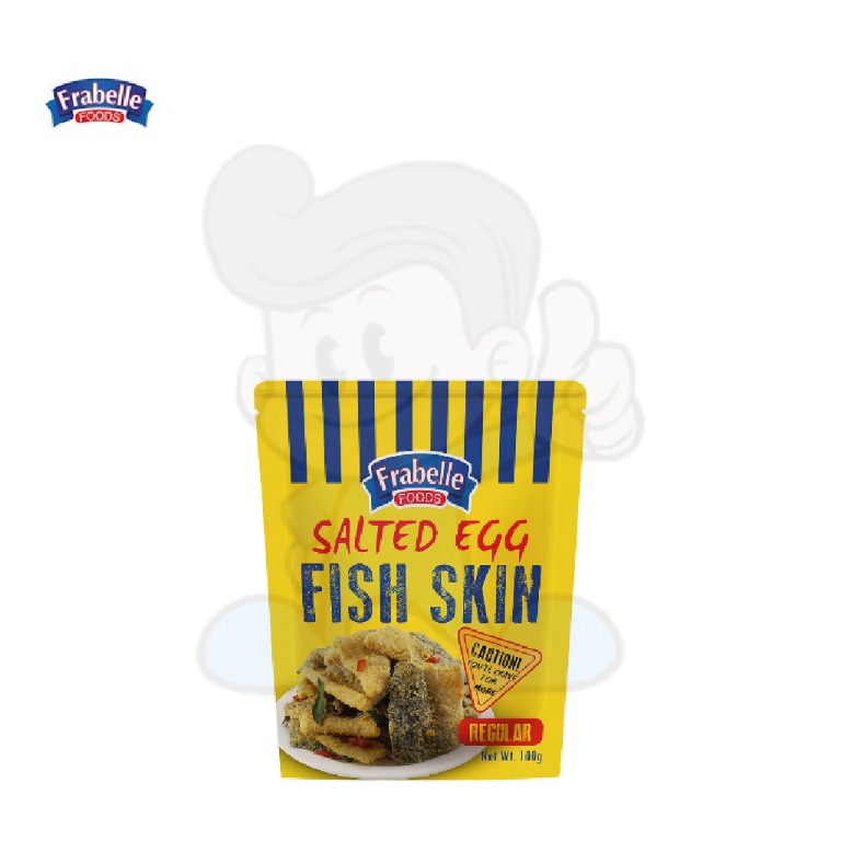 Frabelle Foods Salted Egg Fish Skin Regular 100 g, Food & Drinks ...