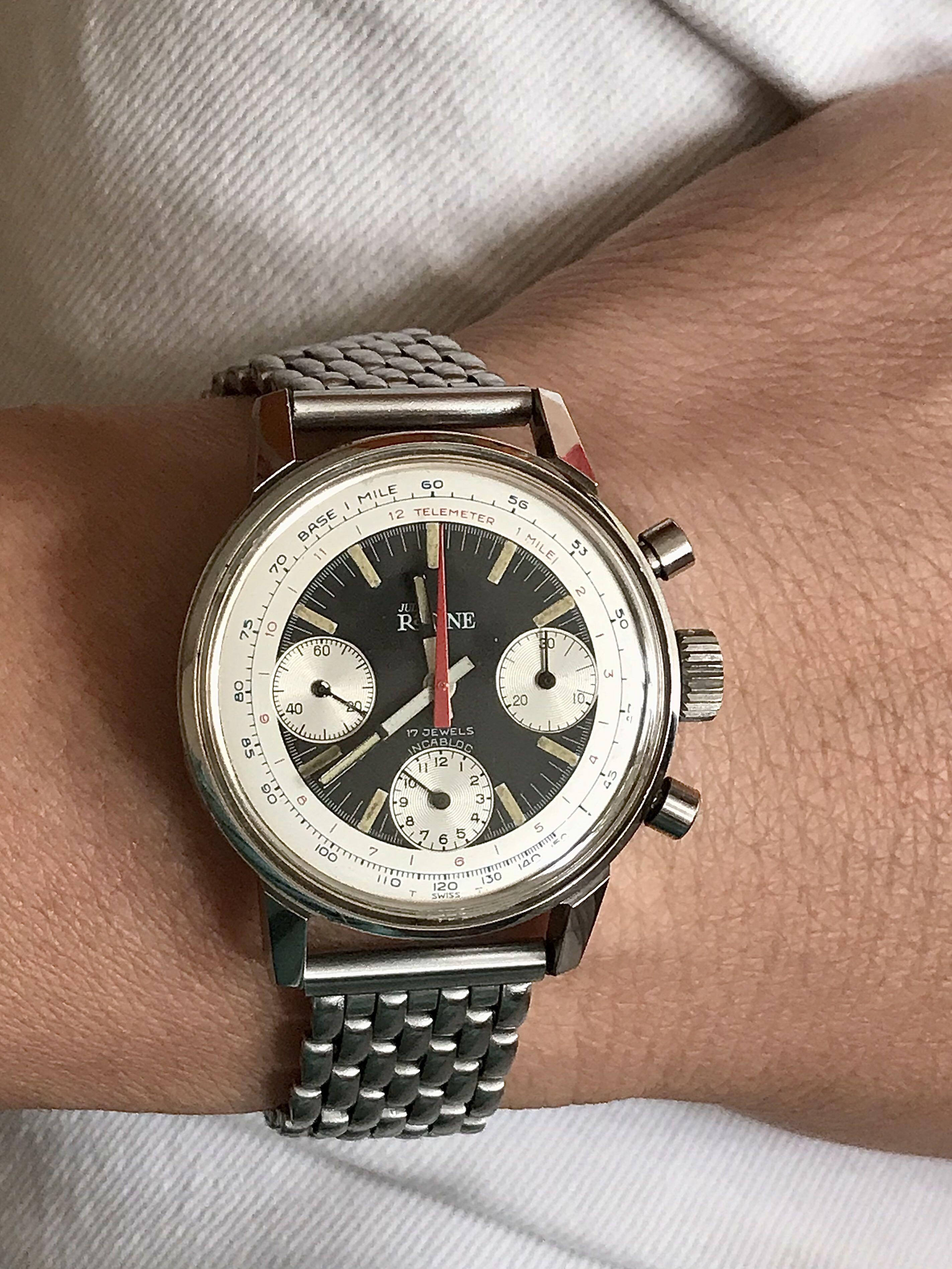 FSOT Vintage Chronograph w/Gallet movement (Circa 1970s), Men's Fashion ...