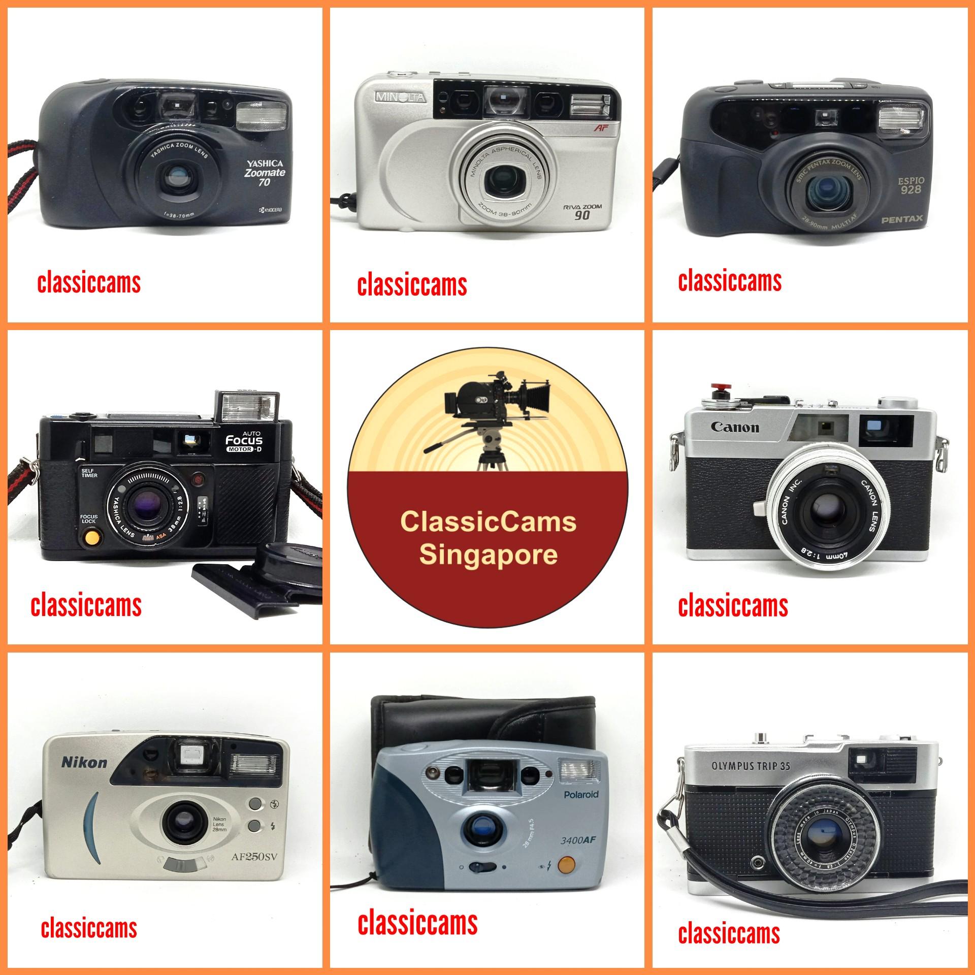 Fuji DL-510 (Cardia Mini) 35mm Film Camera, Photography, Cameras on Carousell