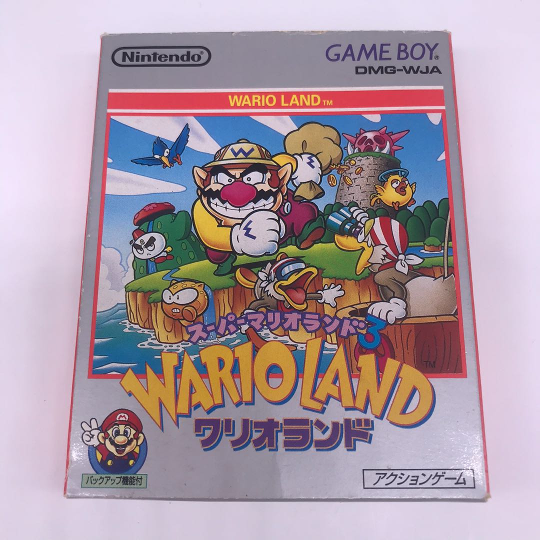GB SUPER MARIOLAND 3 WARIOLAND Mario Land Wario Land, 電子遊戲, 電子遊戲 ...