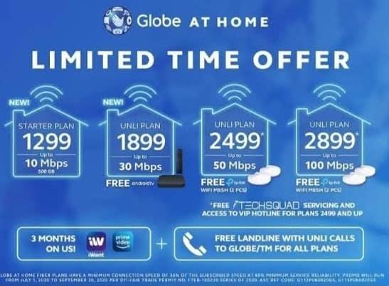 GLOBE AT HOME INTERNET CONNECTION, Computers & Tech, Parts ...