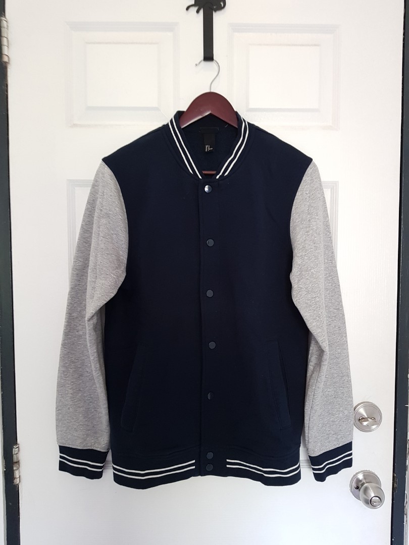 H&M Varsity Jacket, Men's Fashion, Coats, Jackets and Outerwear on ...