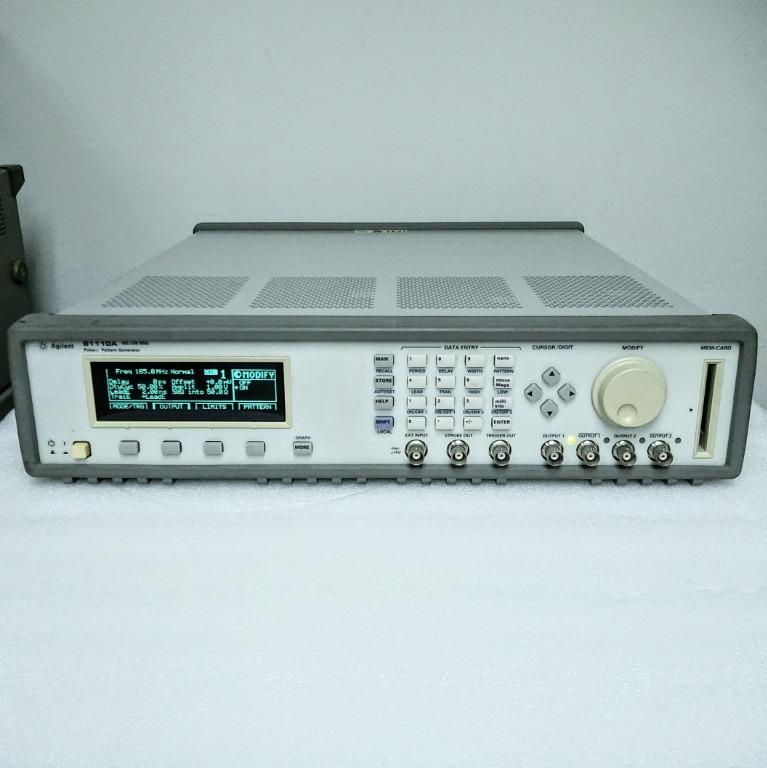 HP Agilent 81110A Pulse Generator 165 MHz, Computers & Tech, Parts ...