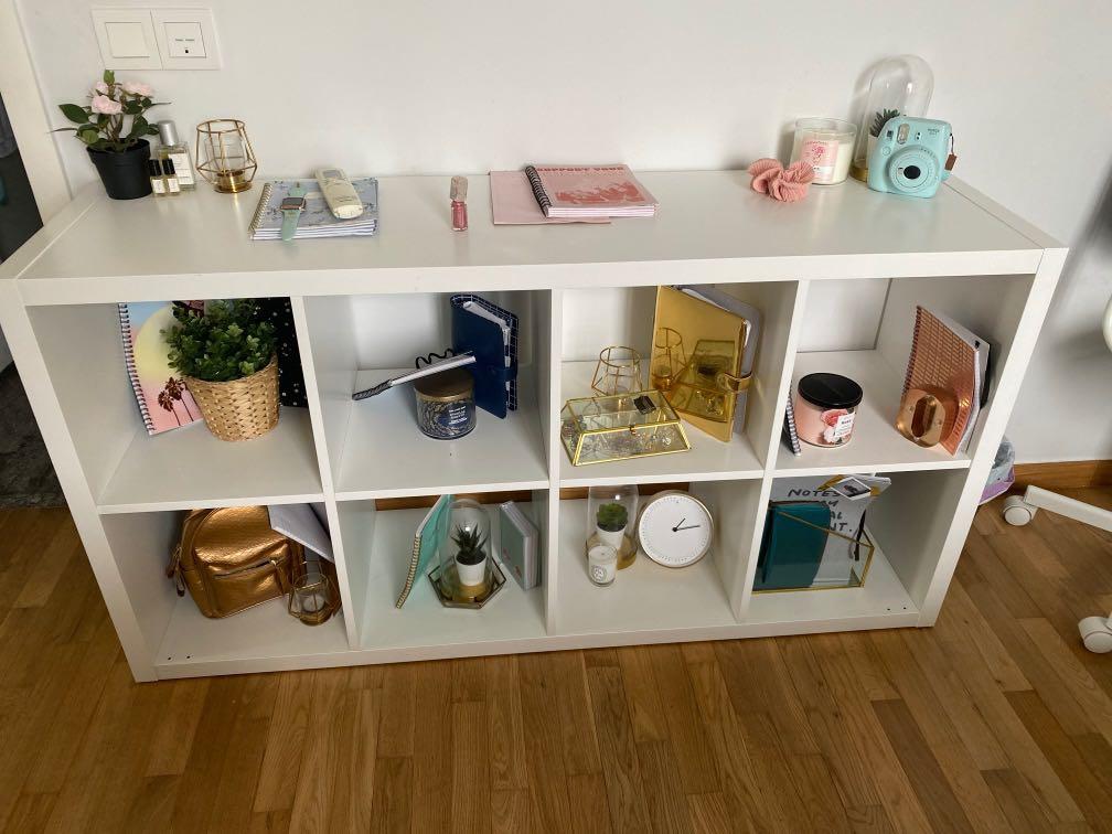 IKEA shelves cubicle, Furniture & Home Living, Furniture, Shelves ...