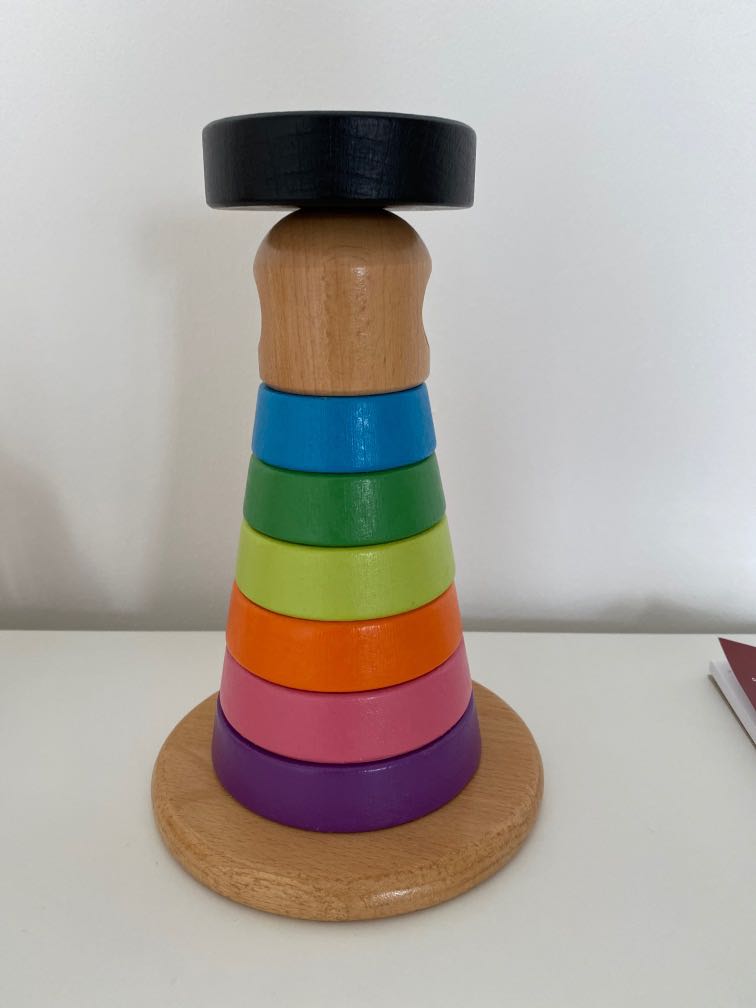 IKEA Stacking rings toy, Hobbies & Toys, Toys & Games on Carousell