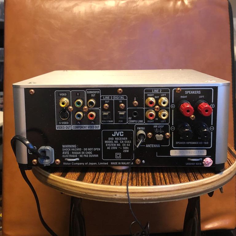 JVC EX-A3 主機 Deck（唔包喇叭／No speakers）, 音響器材, 可攜式音響設備 - Carousell