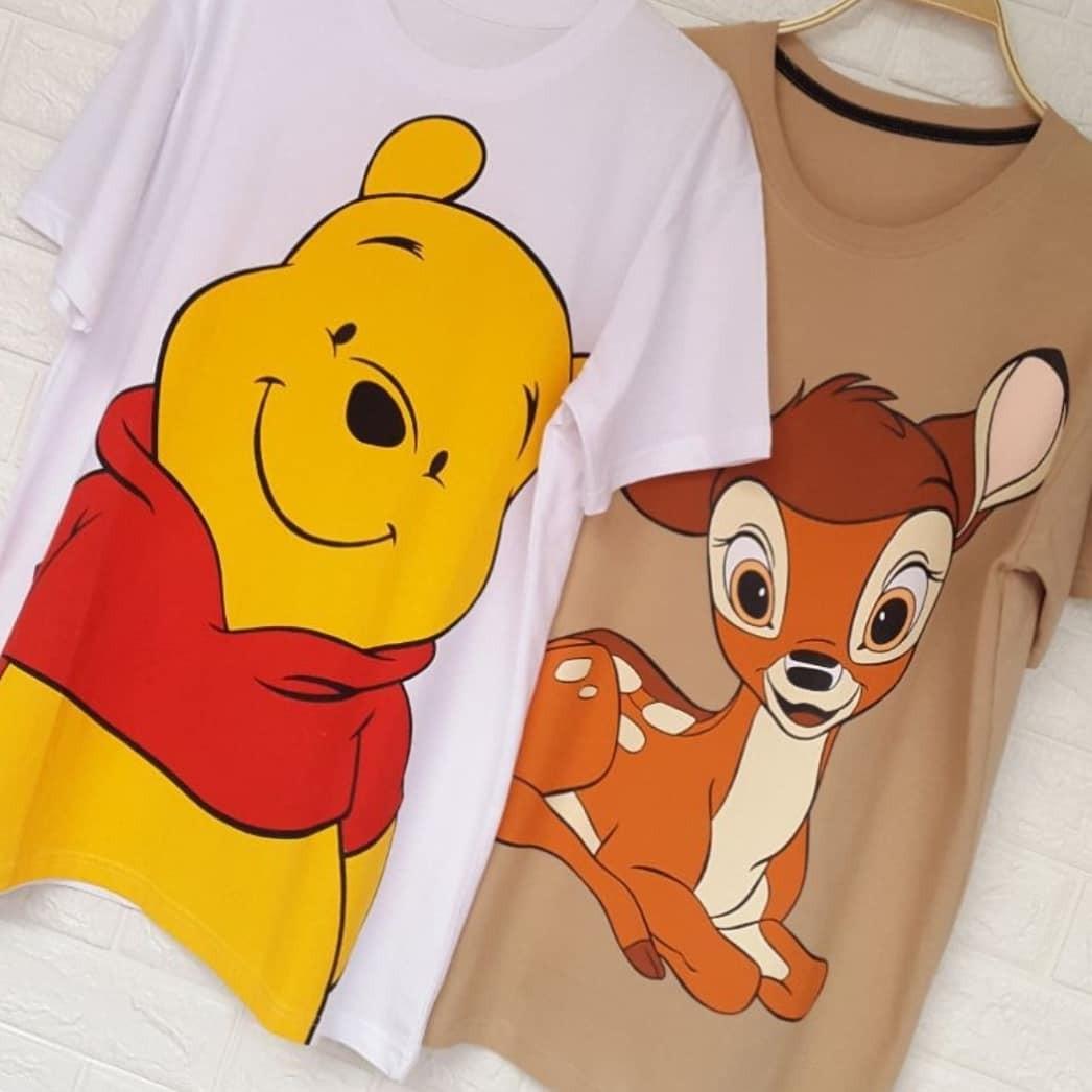 Kaos Winnie The Pooh / Kaos Bambi / Baju Winnie The Pooh / Baju Bambi ...