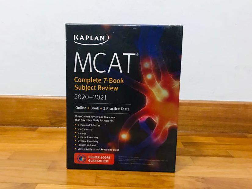 Kaplan MCAT Complete 7 Book Subject Review 2020-2021, Hobbies & Toys ...