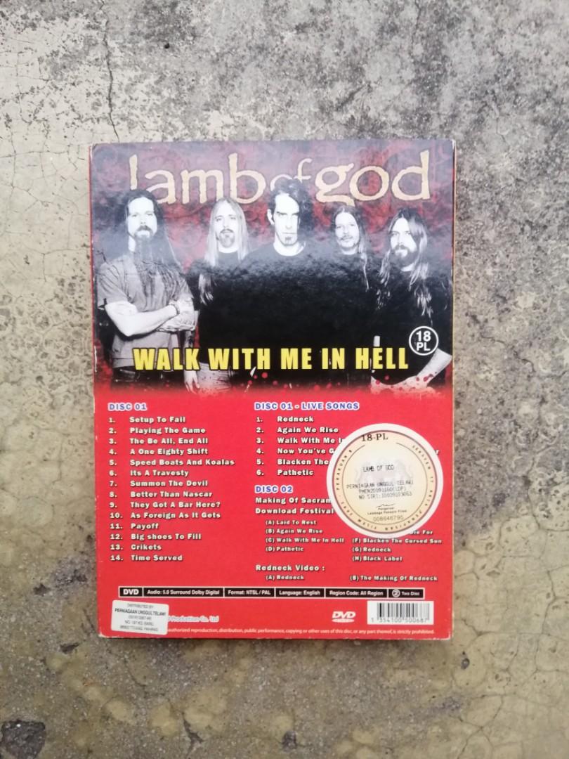 LAMB OF GOD DVD, Hobbies & Toys, Music & Media, CDs & DVDs on Carousell