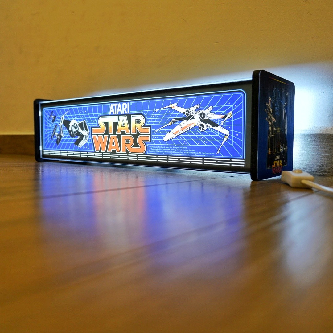 Light up Arcade Marquee. RetroCade., Video Gaming, Video Game Consoles ...