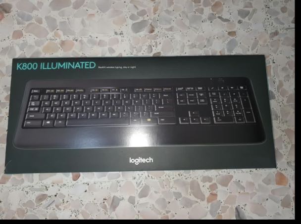 Logitech K800 Illuminated Keyboard Computers And Tech Parts And Accessories Computer Keyboard On