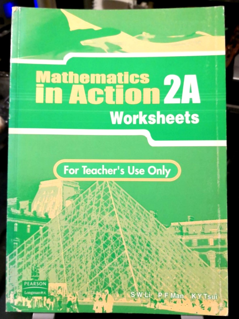 Mathematics in Action 2A Worksheets (For Teacher's Use Only), 興趣及遊戲, 書本 ...