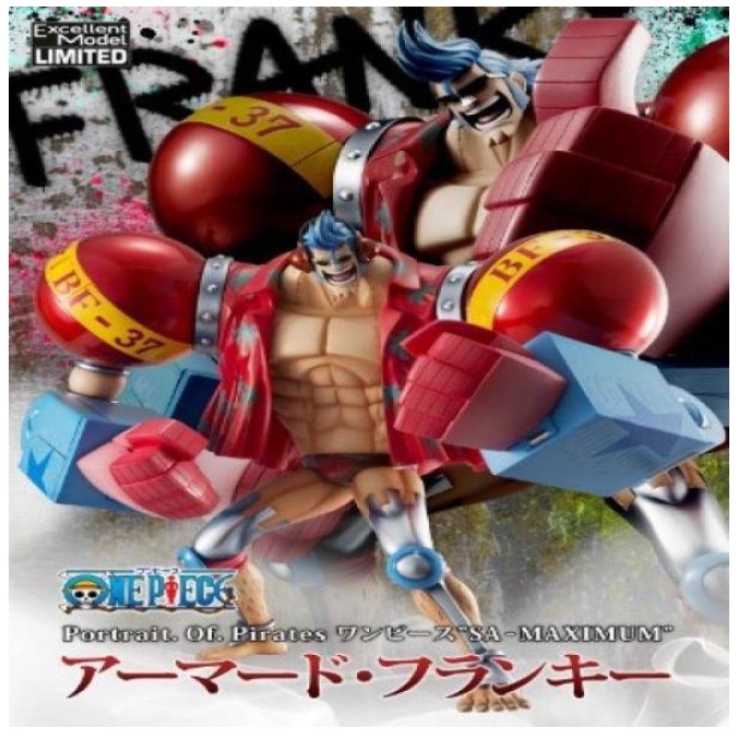 One Piece Franky Sailing Again Maximum 18 Pvc Figure By Megahouse ...