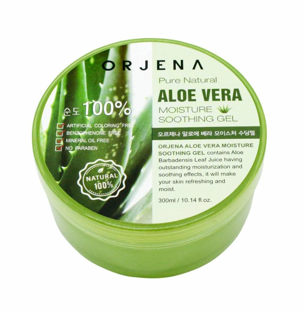 Orjena 100% Aloe Vera Gel Made In Korea 300ml Expiry Date: 2022, 美容＆化妝品 ...