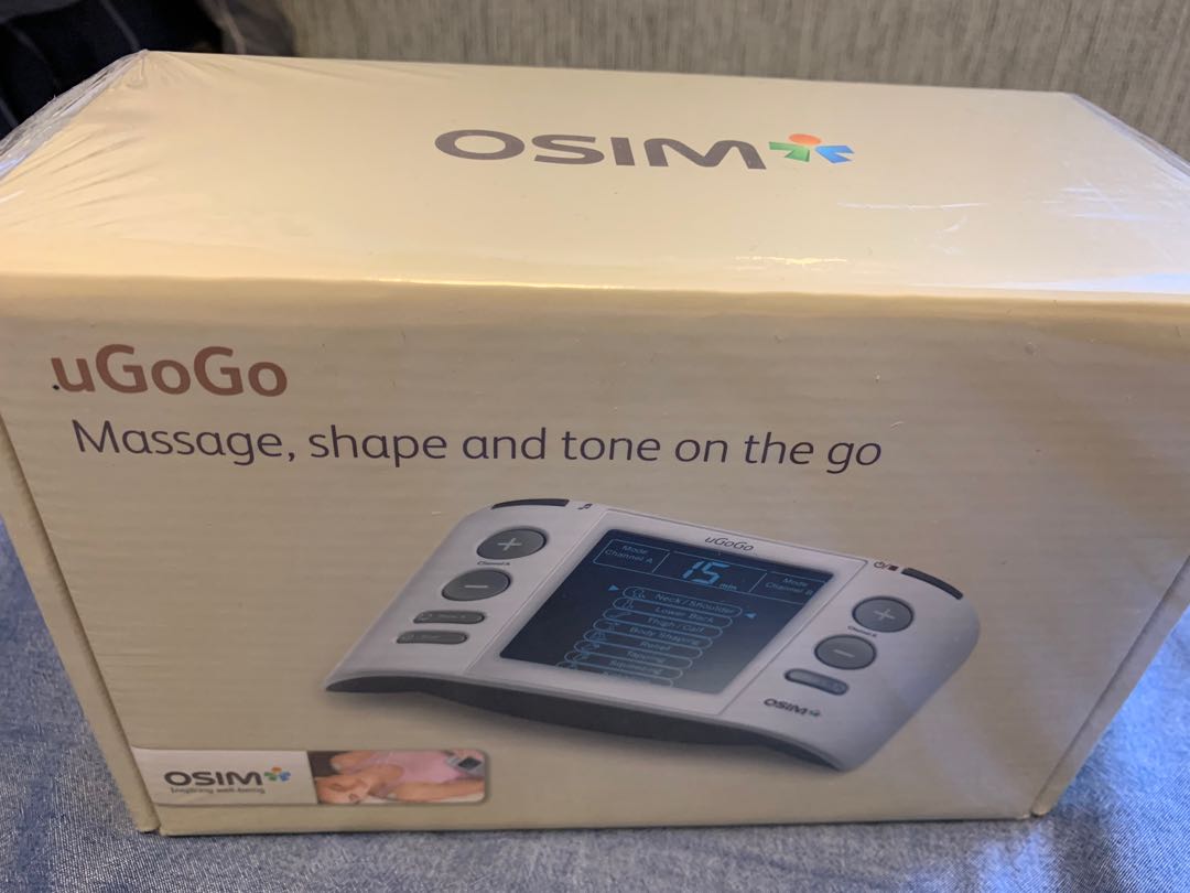 OSIM uGoGo electronic pulse Massager 全新未開 按摩機 II, 健康及營養食用品, 按摩紓緩用品 ...