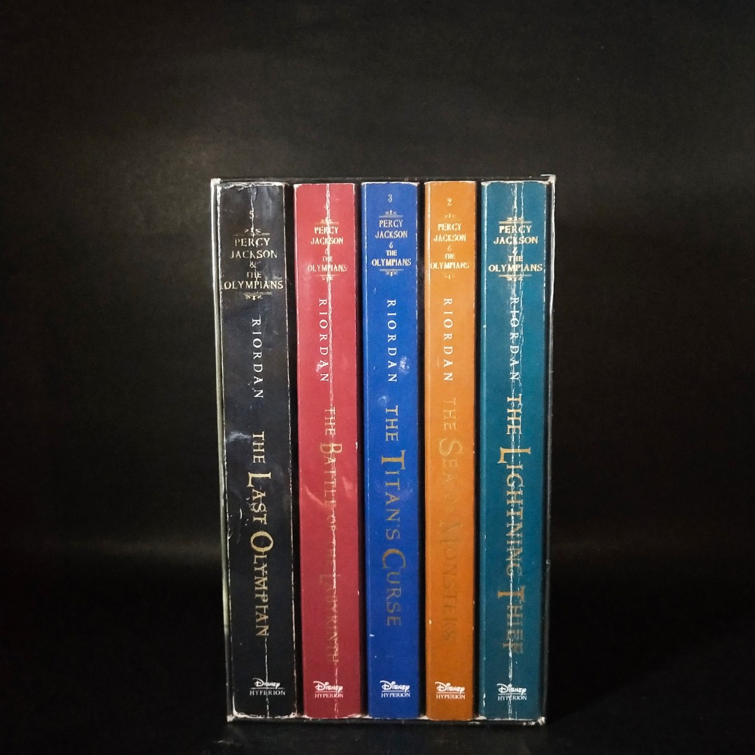 Percy Jackson & the Olympians Boxed Set (PJO 2 Sets Available), Hobbies ...