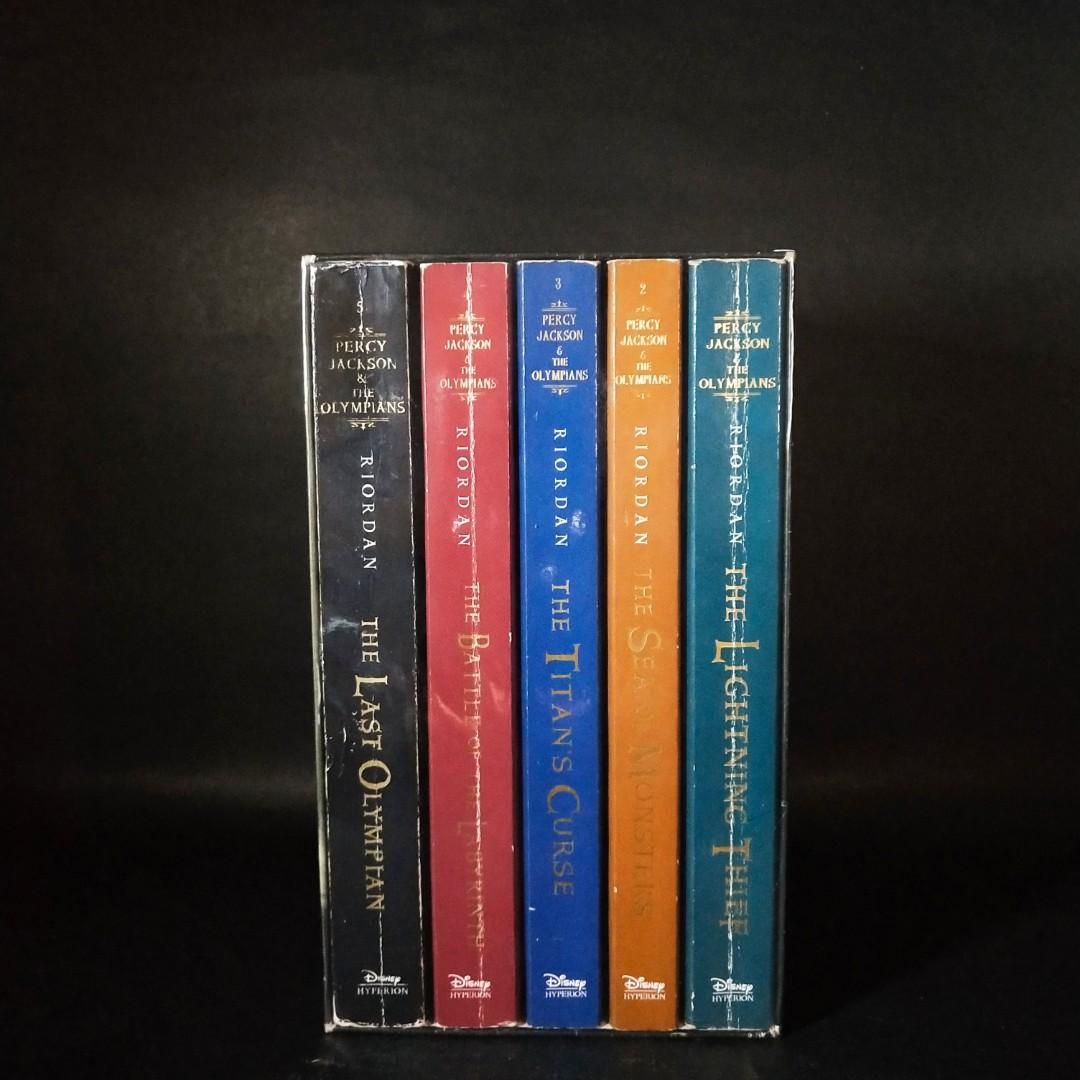 Percy Jackson & the Olympians Boxed Set (PJO 2 Sets Available), Hobbies ...