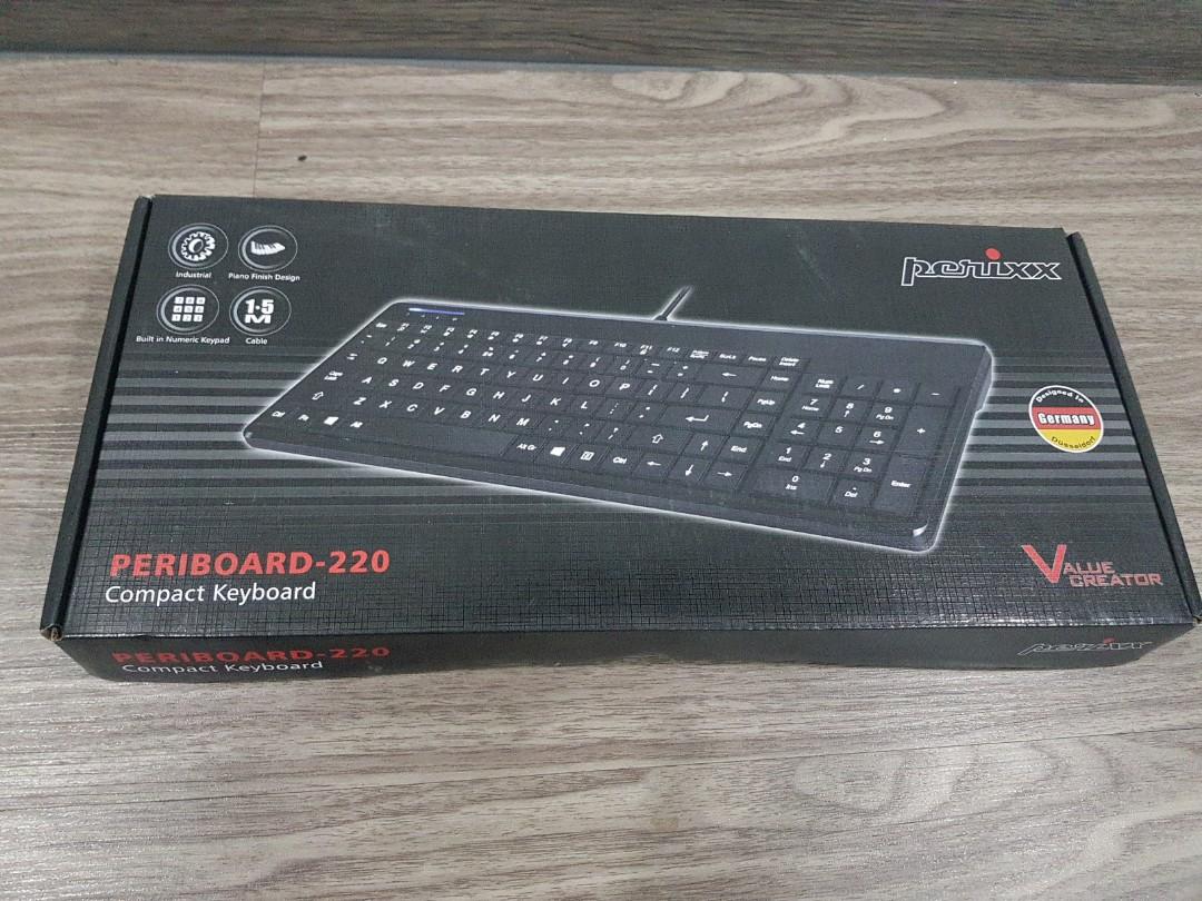 Periboard-220 Compact Keyboard, Computers & Tech, Parts & Accessories ...