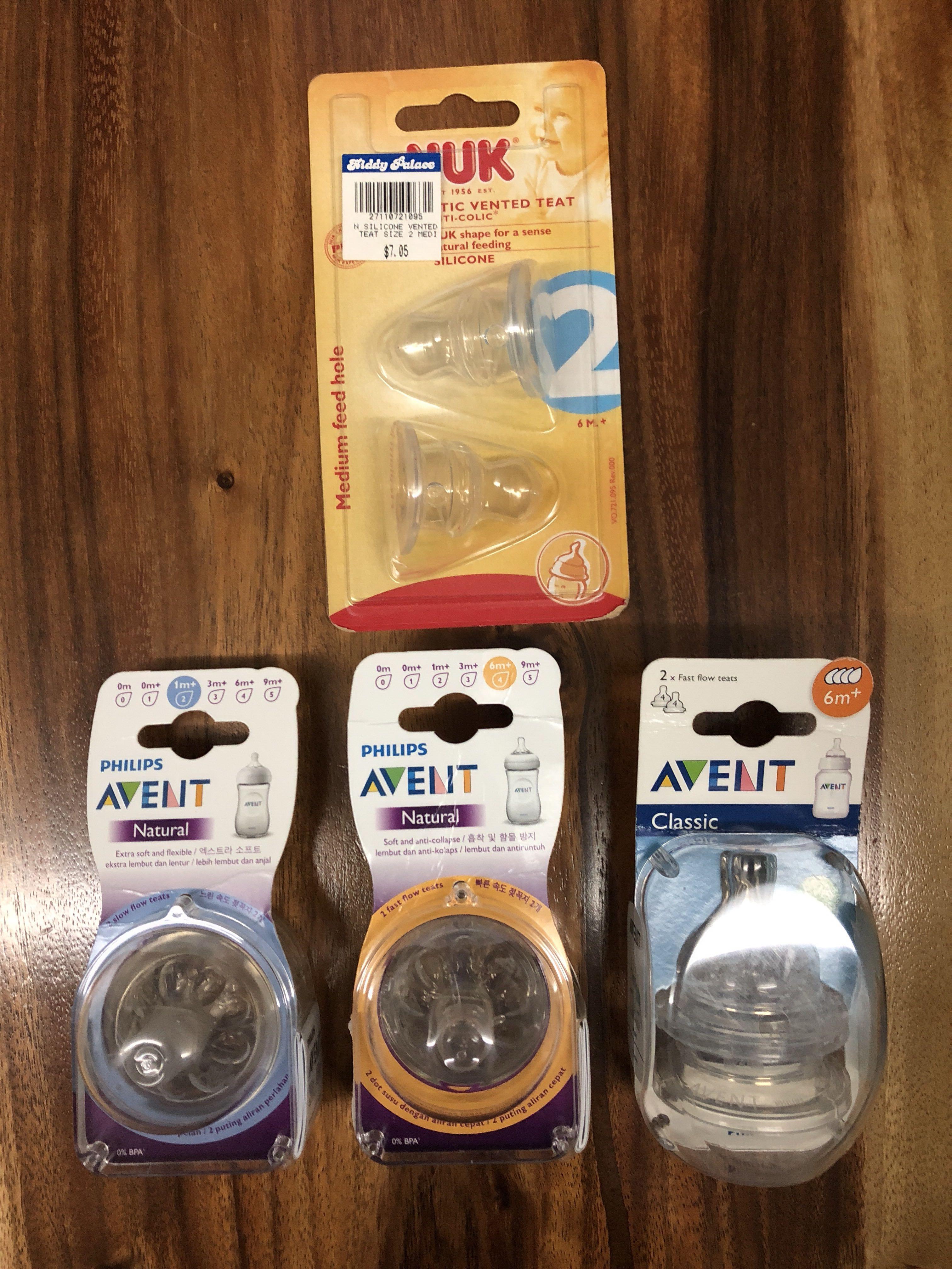 Philips avent/ Nuk teats, Babies & Kids, Nursing & Feeding ...