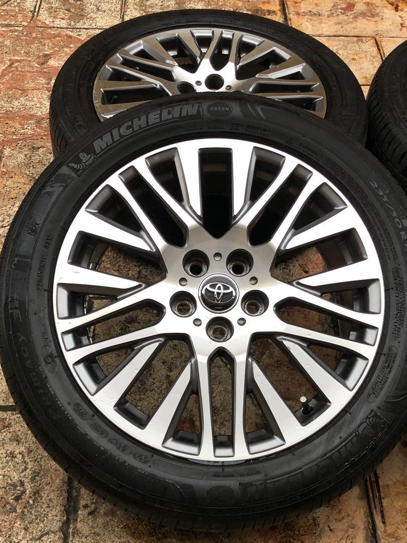 Rim Toyota Vellfire Alphard Copy 18 inci, Auto Accessories on Carousell