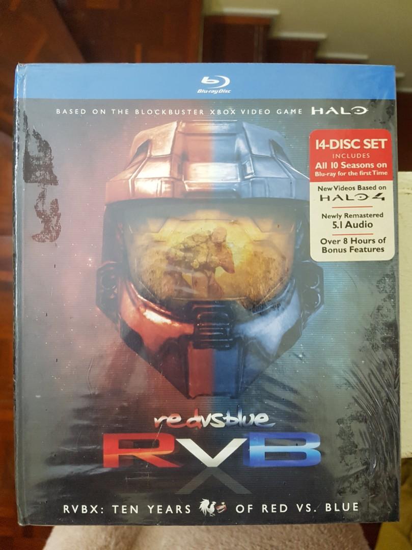 RVBX: Ten Years of Red vs. Blue Box Set, Hobbies & Toys, Music & Media ...