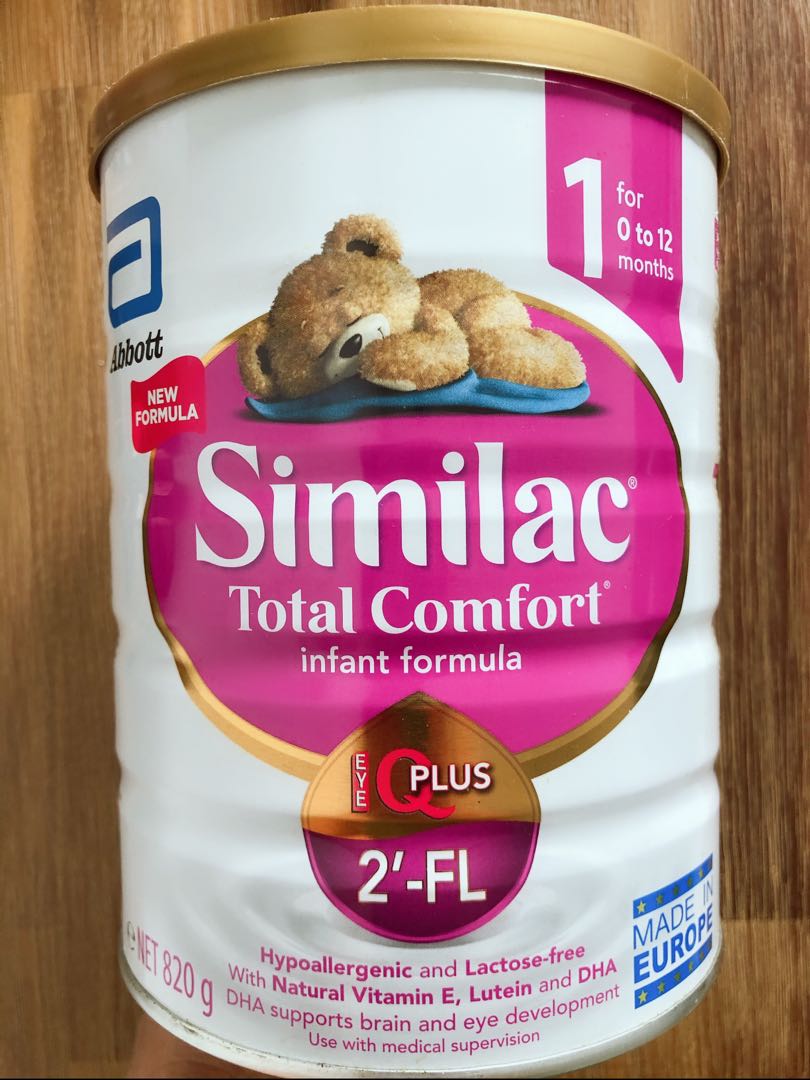 Similac Total Comfort Stage 1 (820g), Babies & Kids, Nursing & Feeding ...