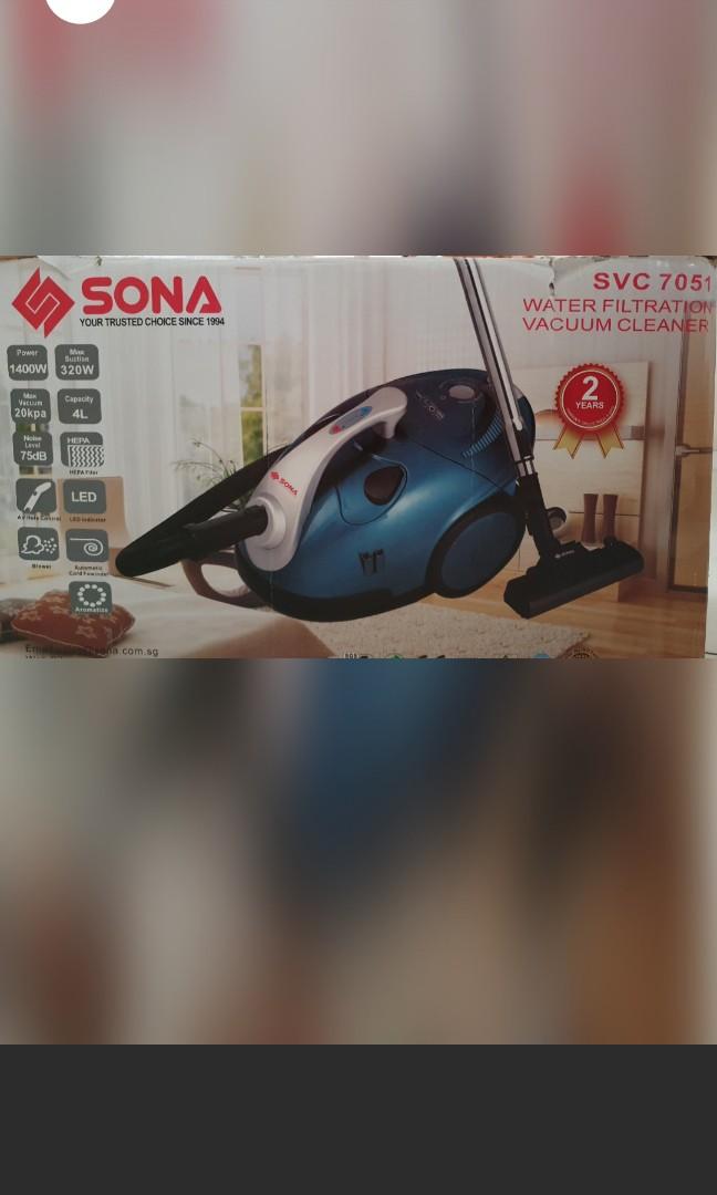SONA water wet dry vacuum cleaner, TV & Home Appliances, Vacuum Cleaner ...