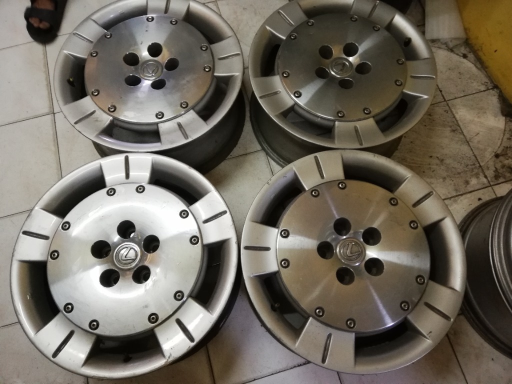 sport rim lexus 18 inch rim second, Auto Accessories on Carousell