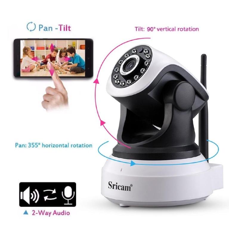 SRICAM SP017 1080P HD IP Camera Wireless IR Night Vision Camera NVR P2P ...