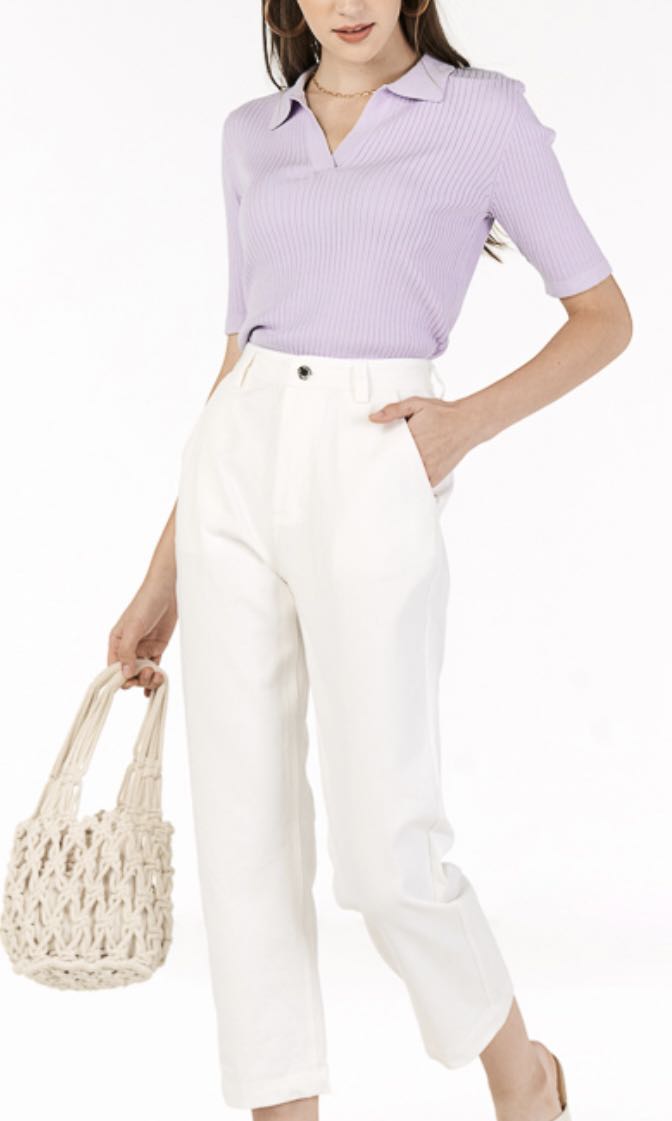 TCL Marnie Pants in White, Women's Fashion, Clothes, Pants, Jeans ...