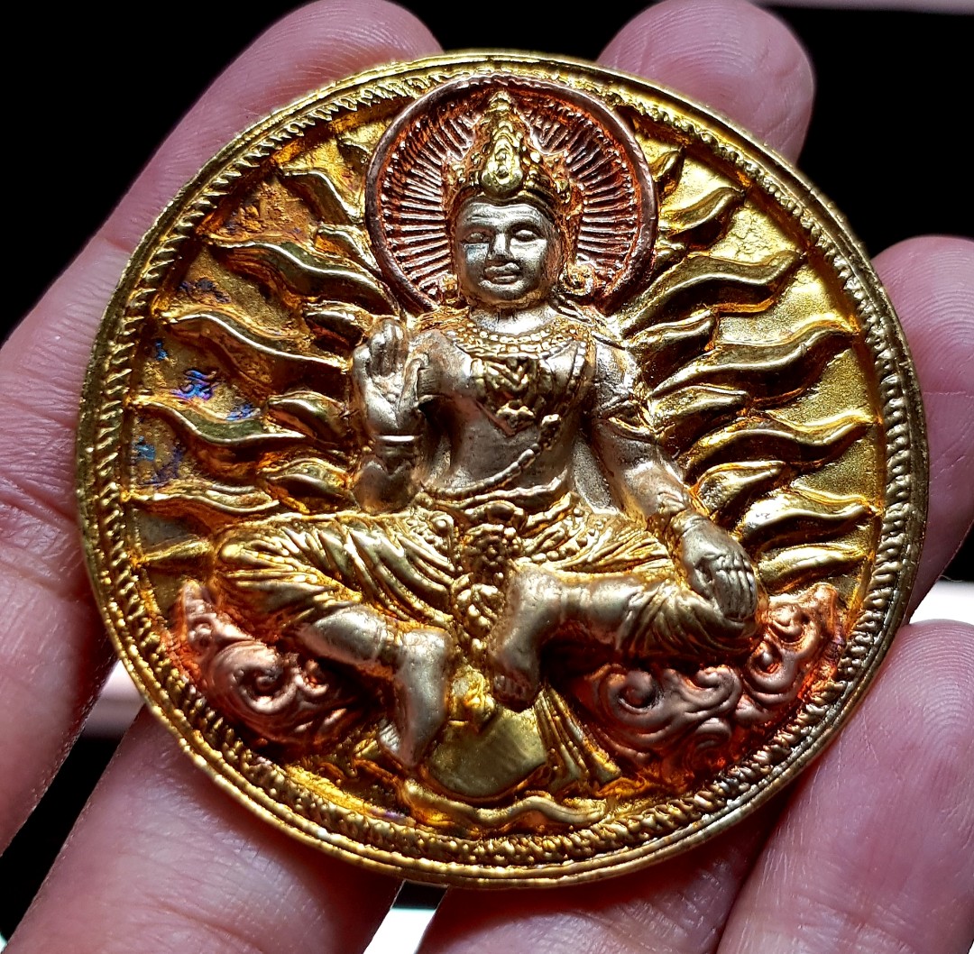 Thai amulets Phra Jatukam Ramathep Bungkerdsap edition 3k rien, Hobbies ...