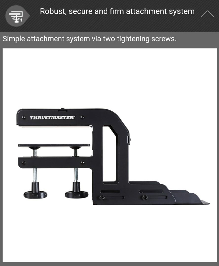 Thrustmaster Racing Clamp, Video Gaming, Gaming Accessories ...