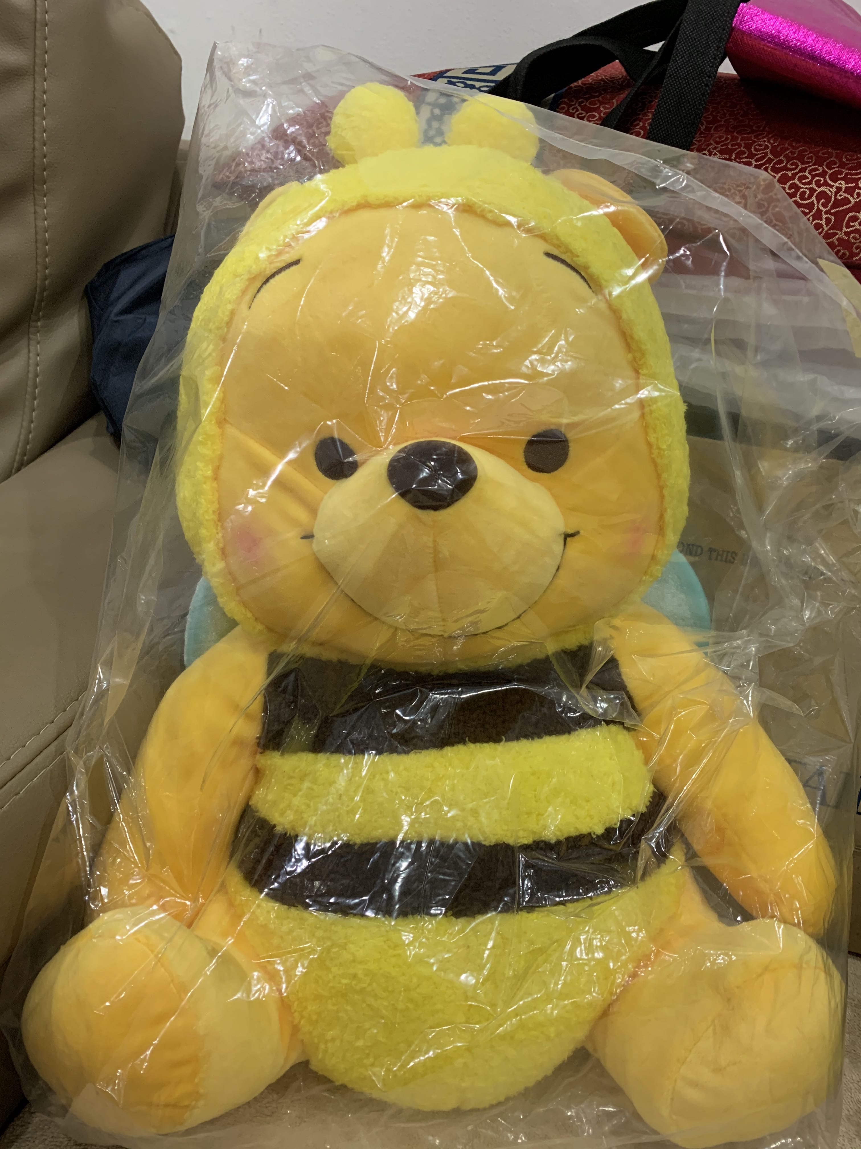 Toreba Pooh - Honey Bee Disney Winnie the Pooh Plush Plushie Plushy Toy ...