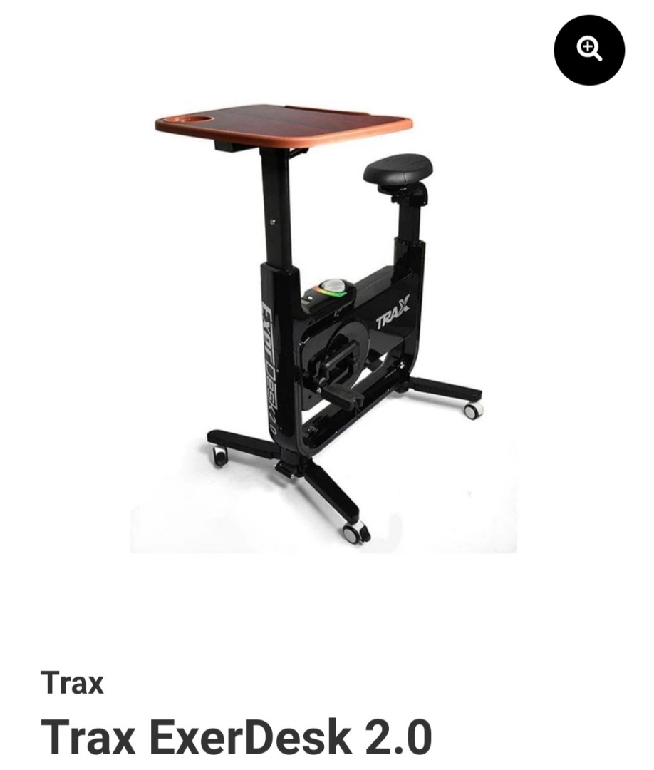 TRAX Exer Dezk 2.0, Sports Equipment, Exercise & Fitness, Cardio ...