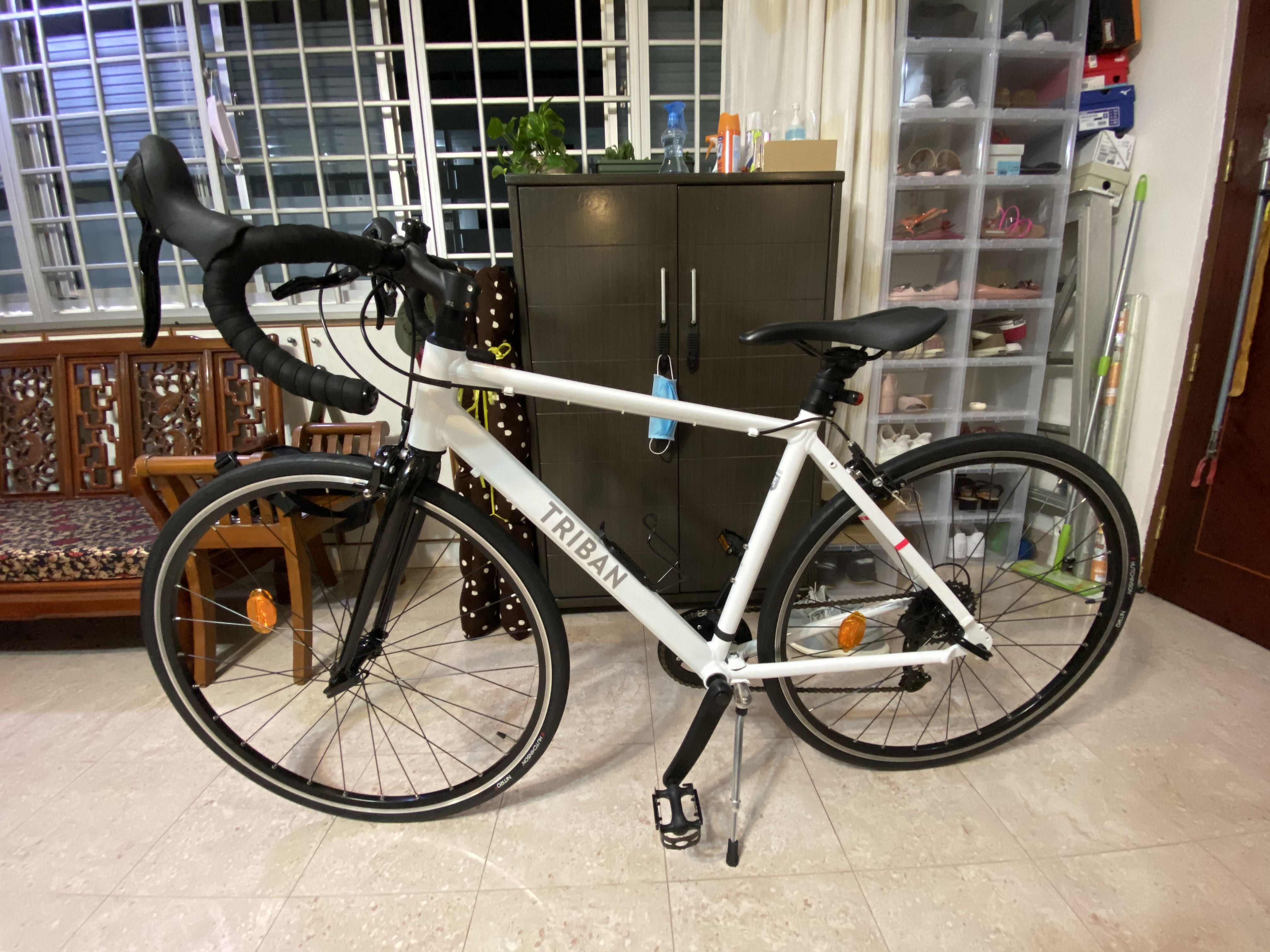 Triban Easy Road Bike, Sports Equipment, Bicycles & Parts, Bicycles, Road Bikes on Carousell