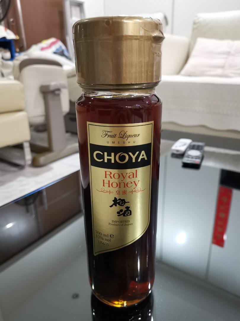 Umeshu Choya - Royal Honey fruit liqueur, Food & Drinks, Alcoholic Beverages on Carousell