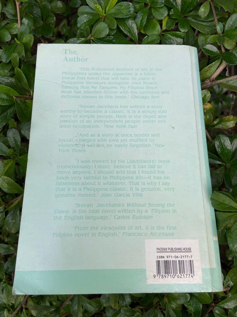 Without Seeing the Dawn by Stevan Javellana, Hobbies & Toys, Books ...