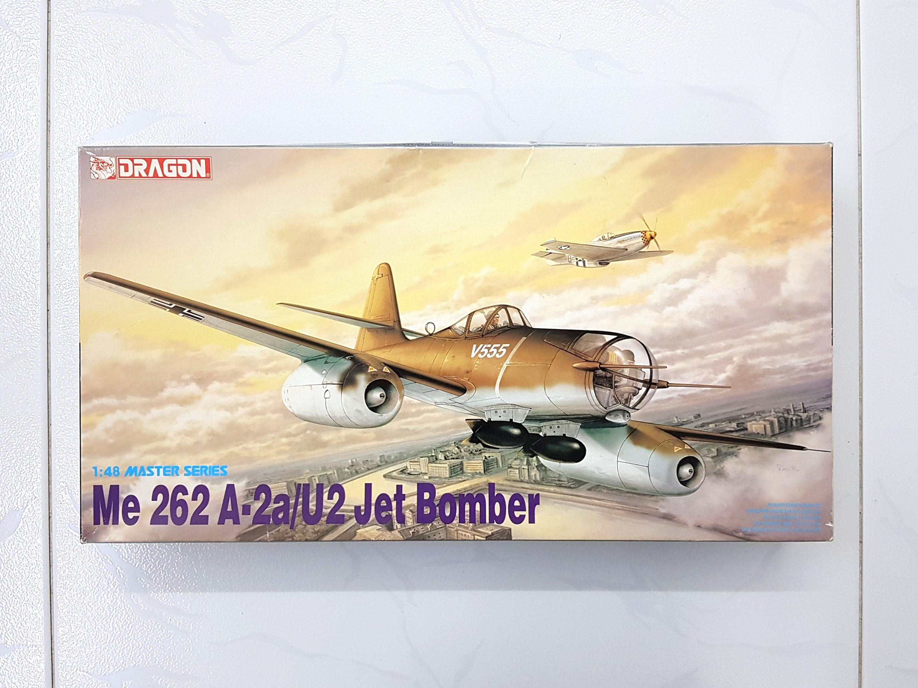 1/48 #5529 Dragon Master Series German Jet Me 262A-2a/U2 c/w Photoetch ...