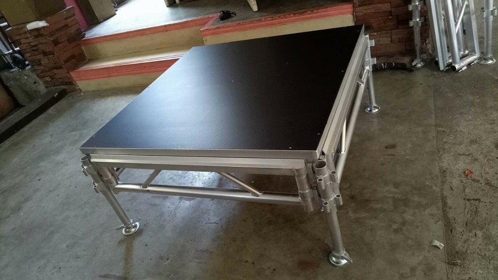 STAGE, ALUMINUM STAGE, ALUMINUM VINYL STAGE, WOOD STAGE, 16ft x 24ft ...