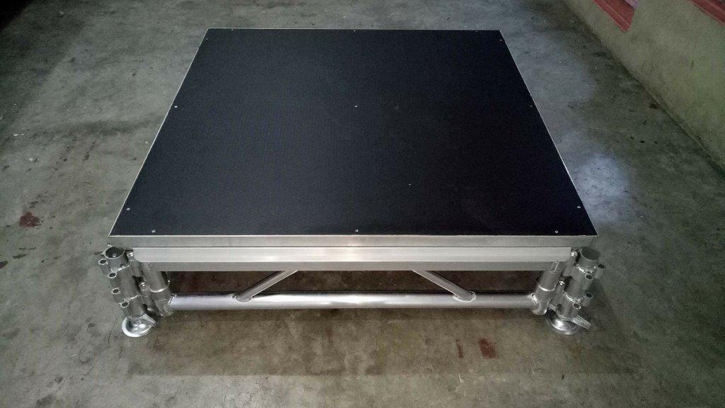 STAGE, ALUMINUM STAGE, ALUMINUM VINYL STAGE, WOOD STAGE, 16ft x 24ft ...