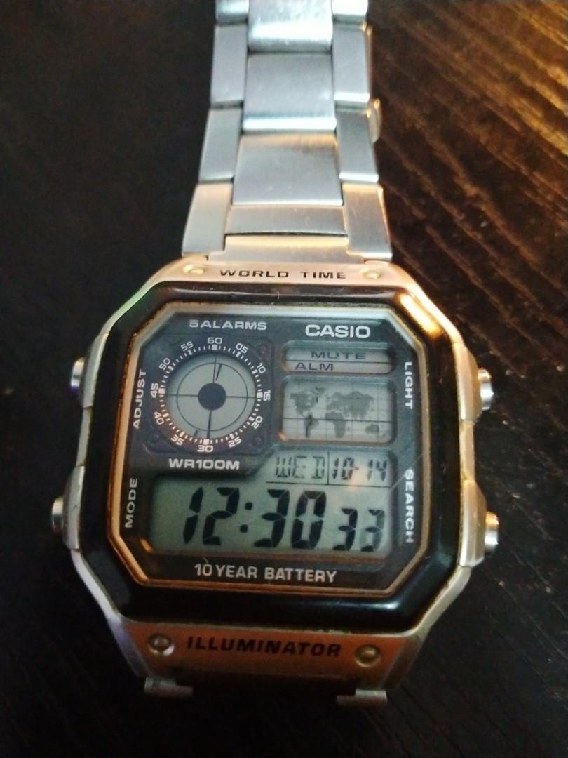 Casio casio royale AE- 1200-WH, Mobile Phones & Gadgets, Wearables ...