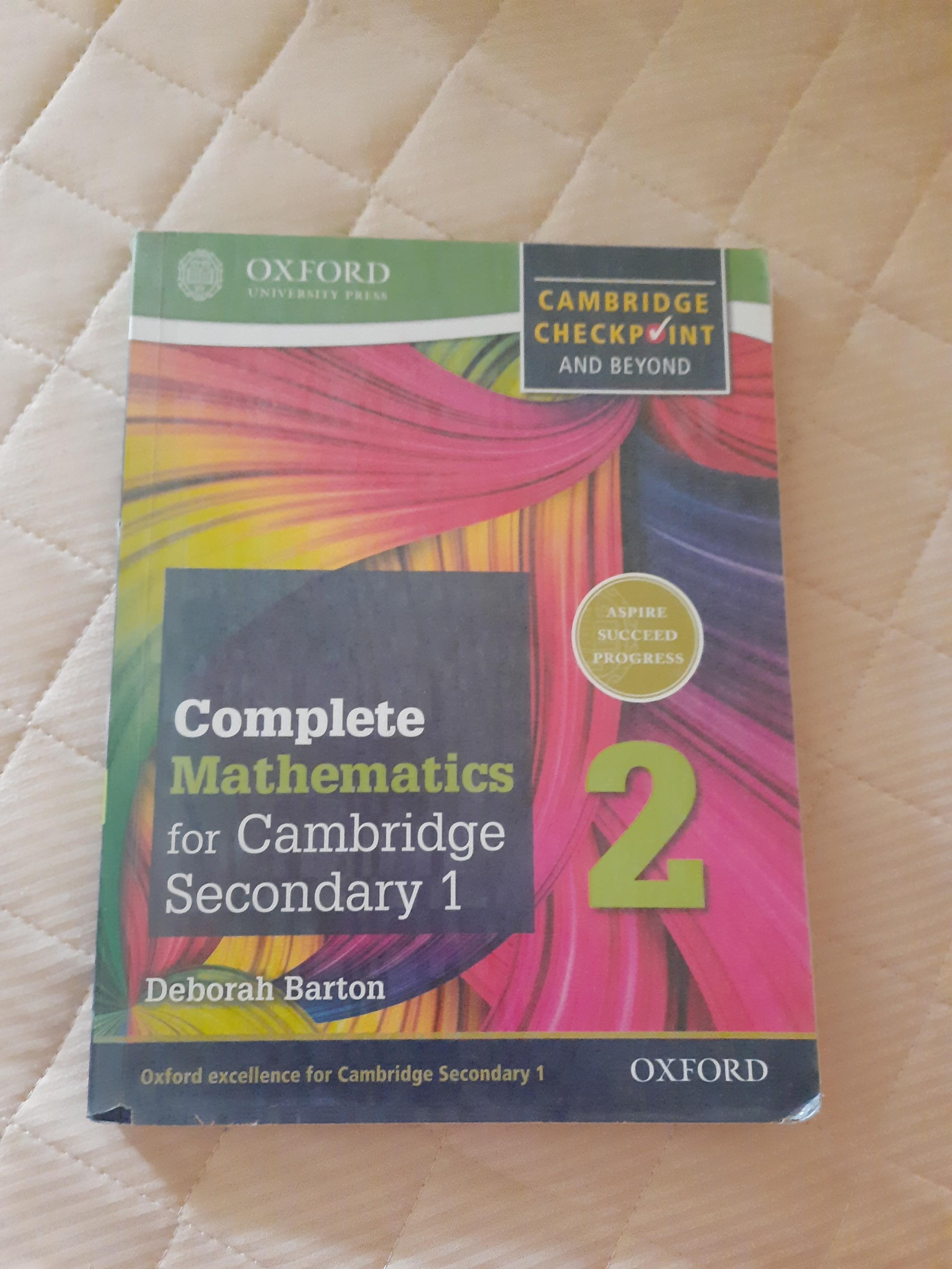 Complete Mathematics for Cambridge Secondary Textbook 2 (ISBN ...